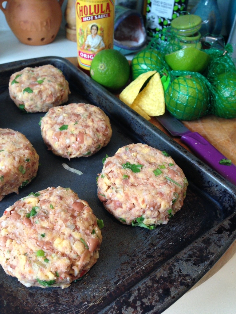 The Best Spicy Bean Burgers, Mexican Style – Lucy's Friendly Foods